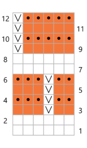 Backsteinmuster stricken | simpleknittingpatterns.com