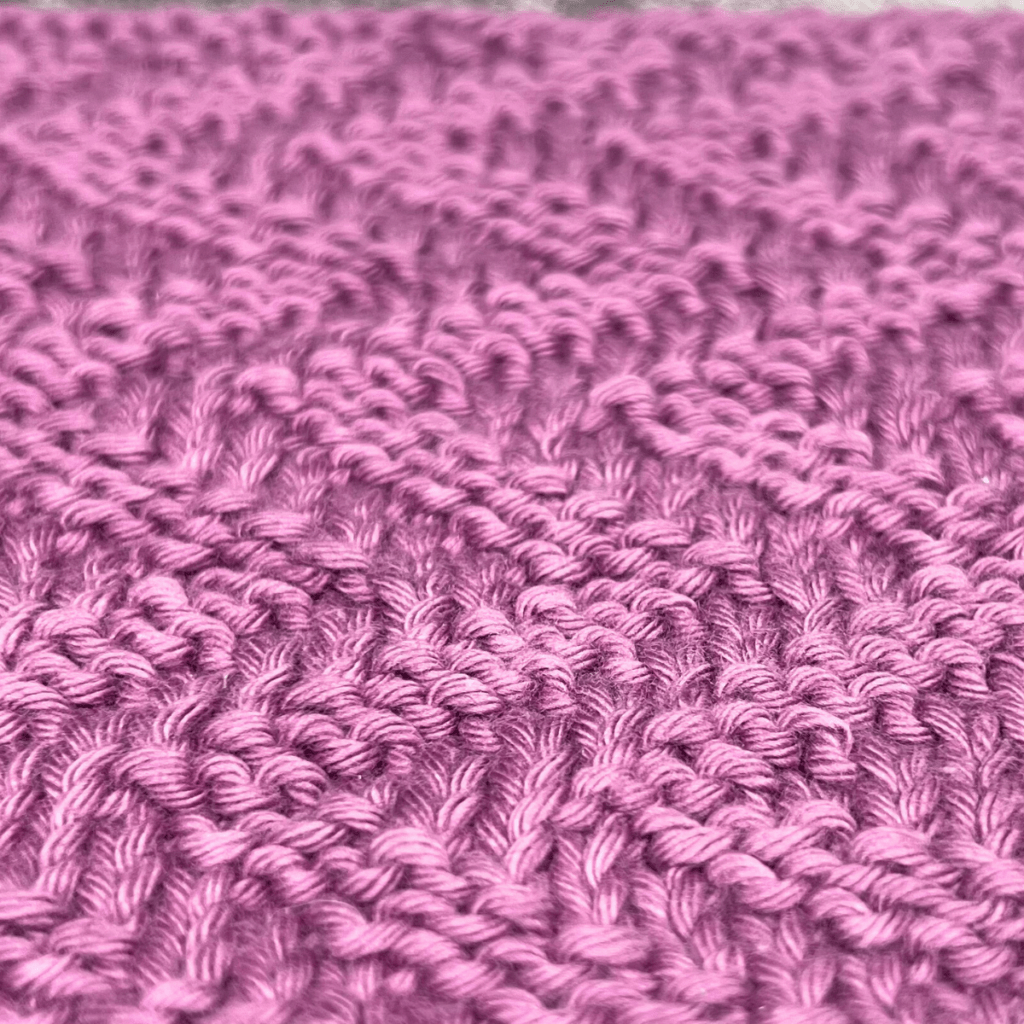 Einfaches Zickzackmuster stricken | simpleknittingpatterns.com