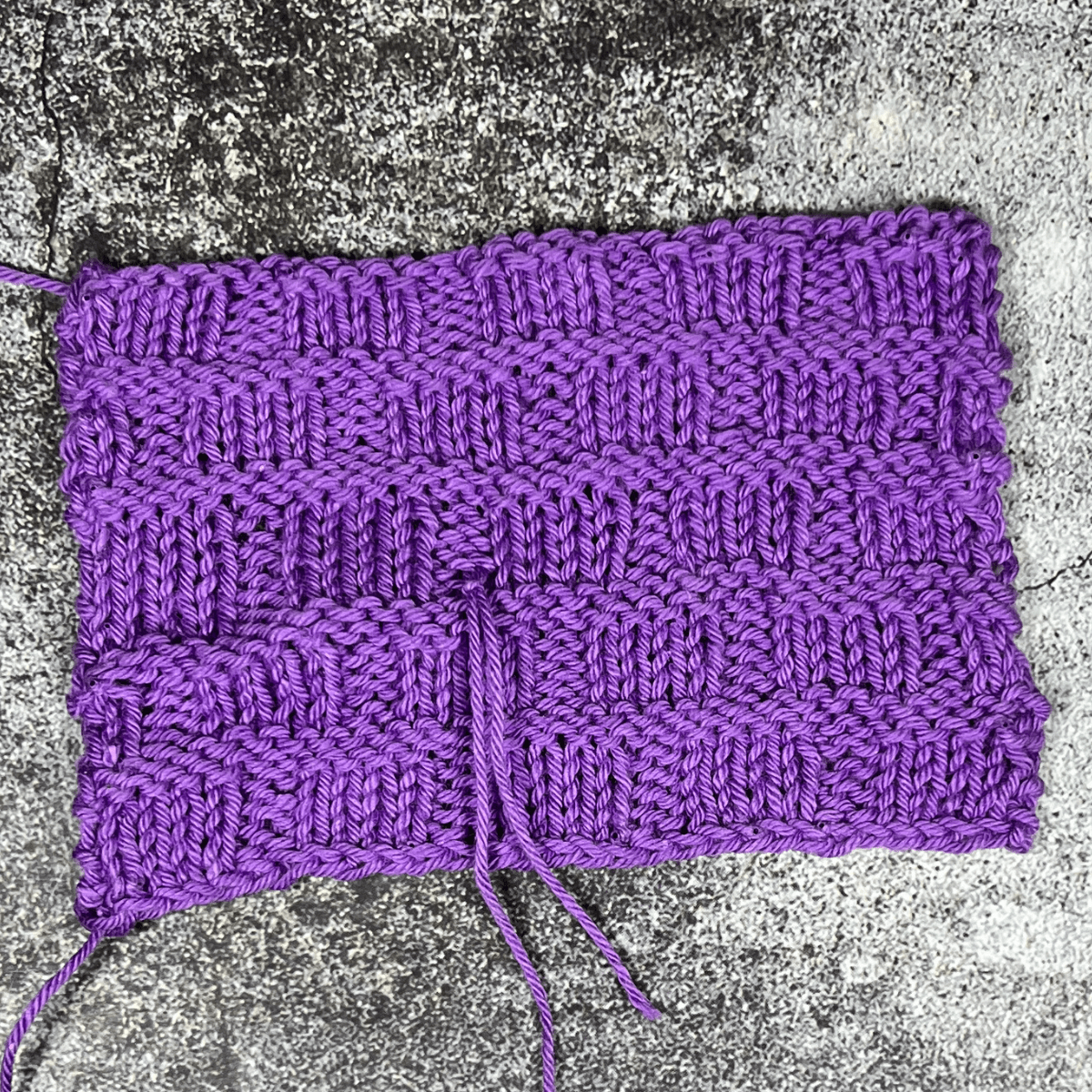 2x4 Basketweave-Muster stricken | simpleknittingpatterns.com