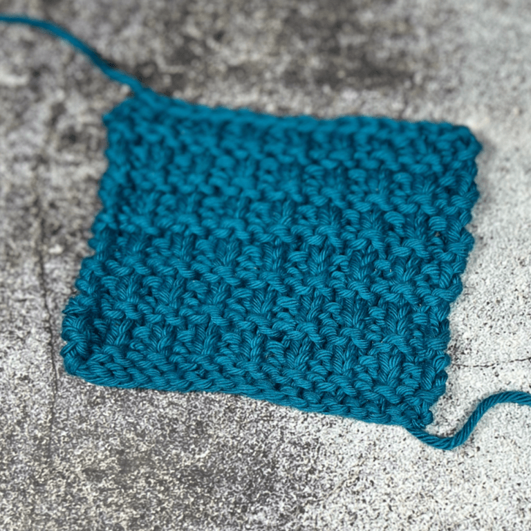 Schienenmuster stricken | simpleknittingpatterns.com